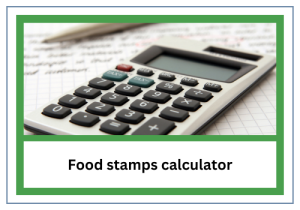 Food stamps calculator